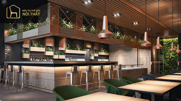 Kích thước quầy bar tiêu chuẩn cho gia đình an toàn tiện nghi